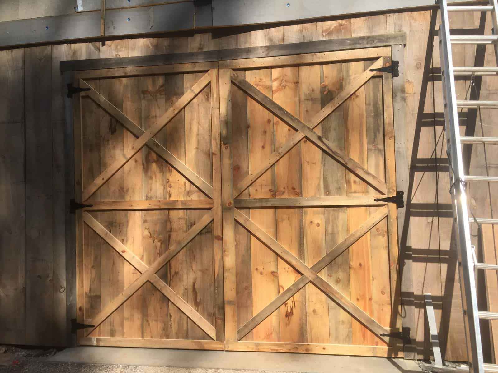 Homestead Building Update—Camper Canopy & Barn Doors - Ridge Haven ...