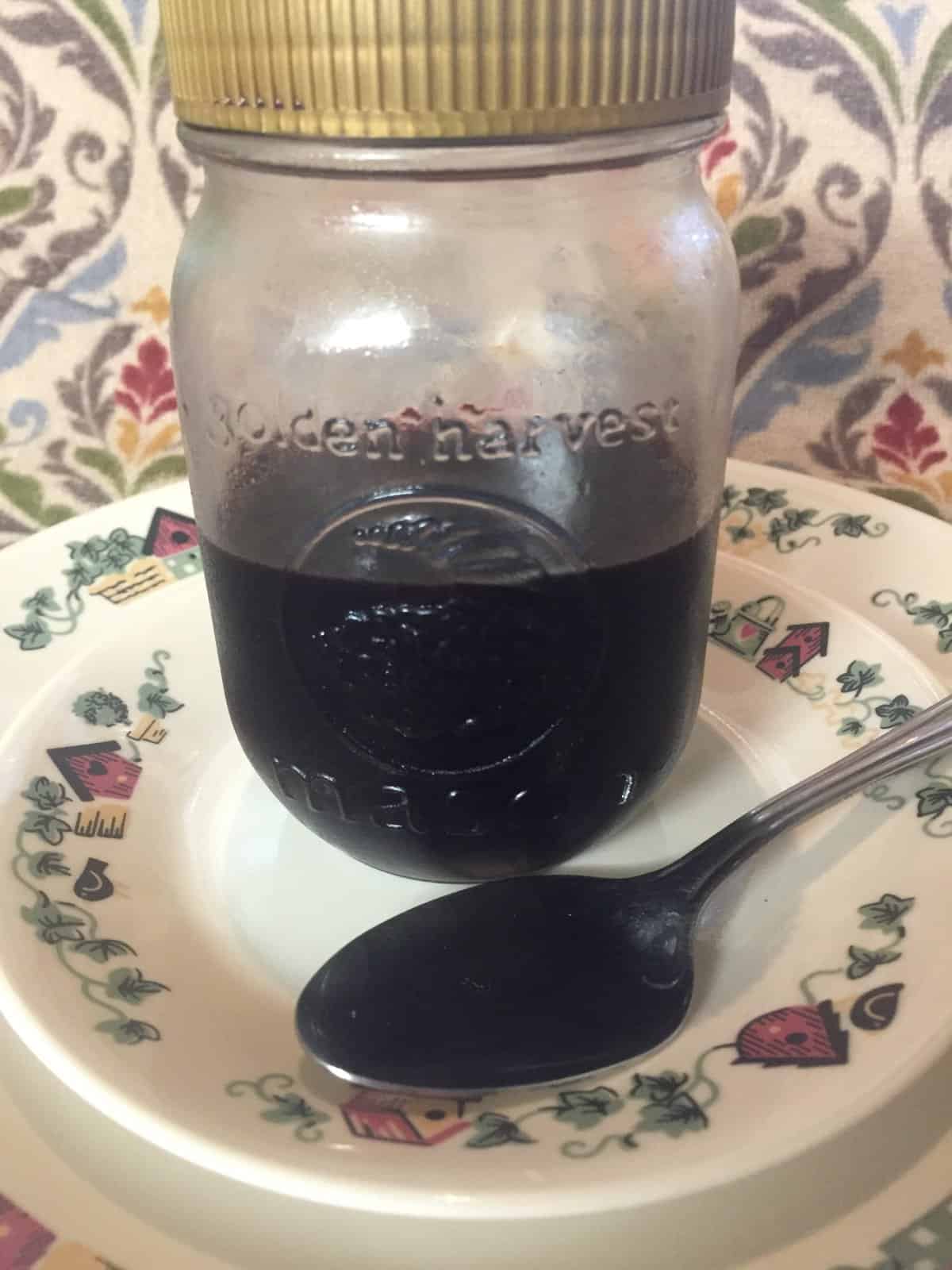 Low Sugar Elderberry Immune Syrup Recipe - Ridge Haven Homestead