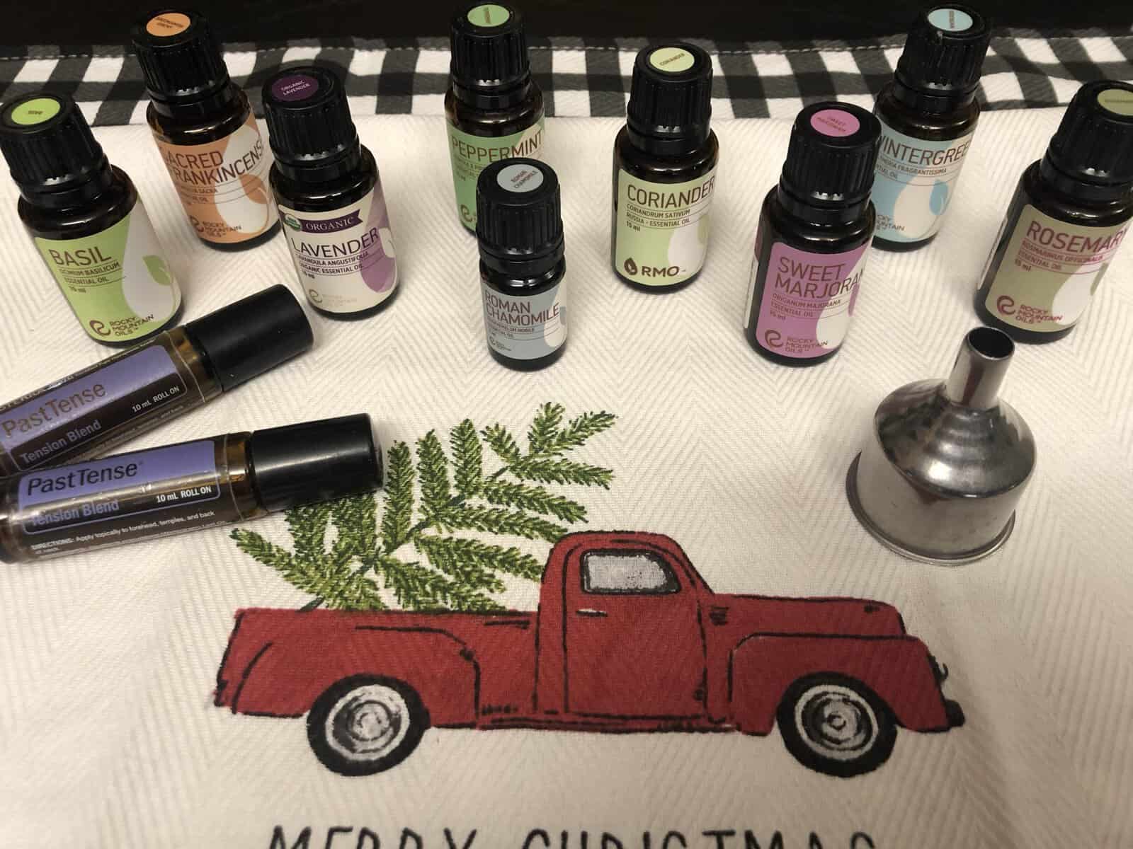 Mixing Copycat Doterra Past Tense for Migraines - Ridge Haven Homestead