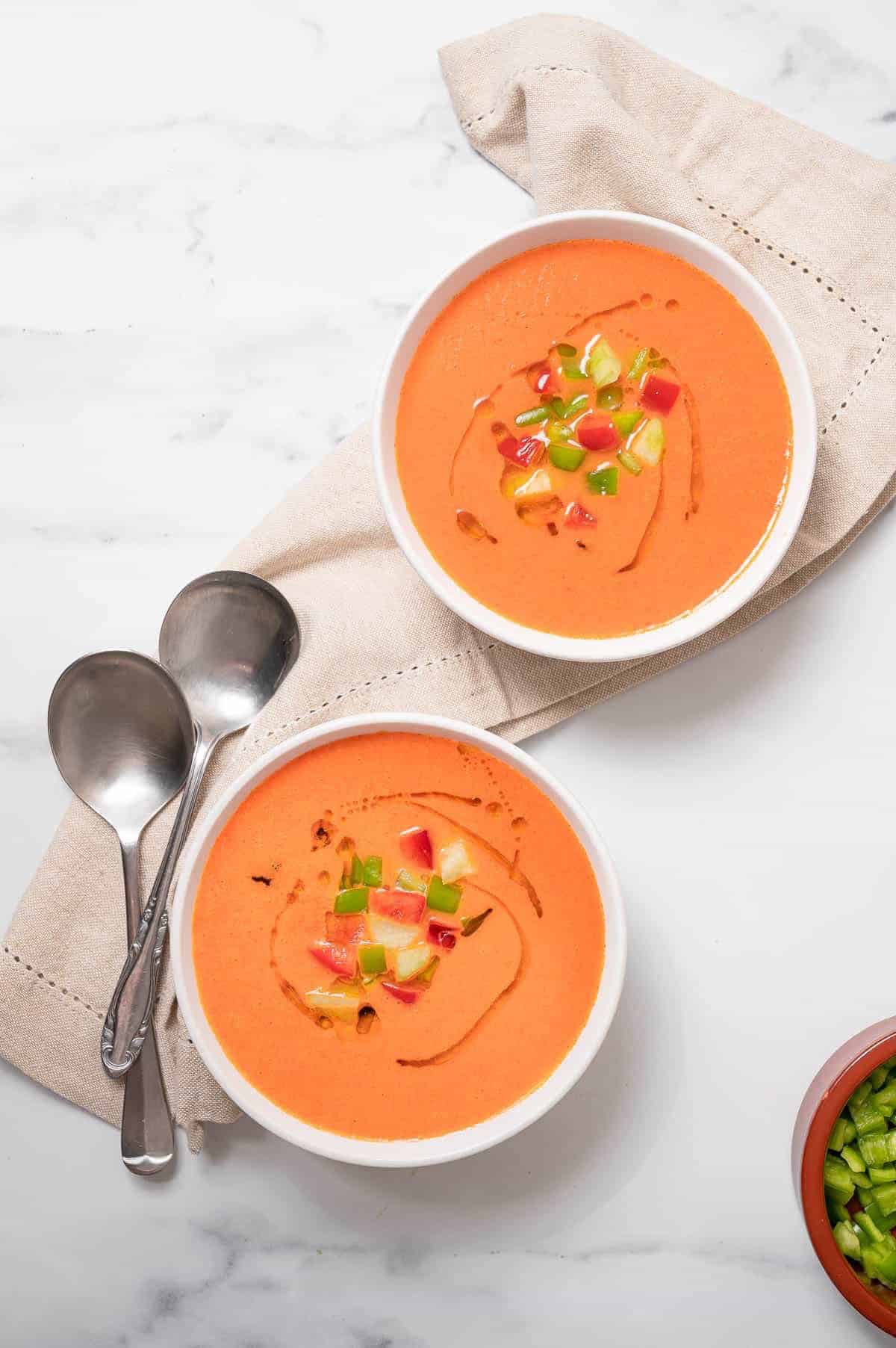 Five Cool Gazpacho Recipes! - Ridge Haven Homestead